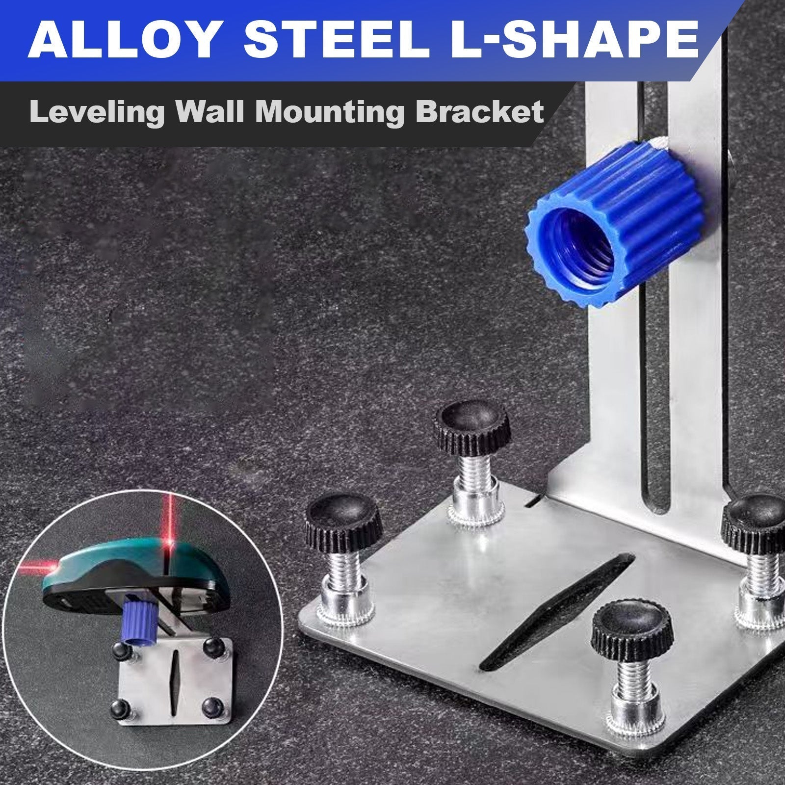 Alloy Steel L-Shape Leveling Wall Mounting Bracket – focoor