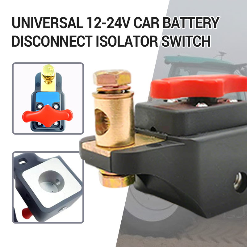 Universal 12-24V Car Battery Disconnect Isolator Switch – focoor