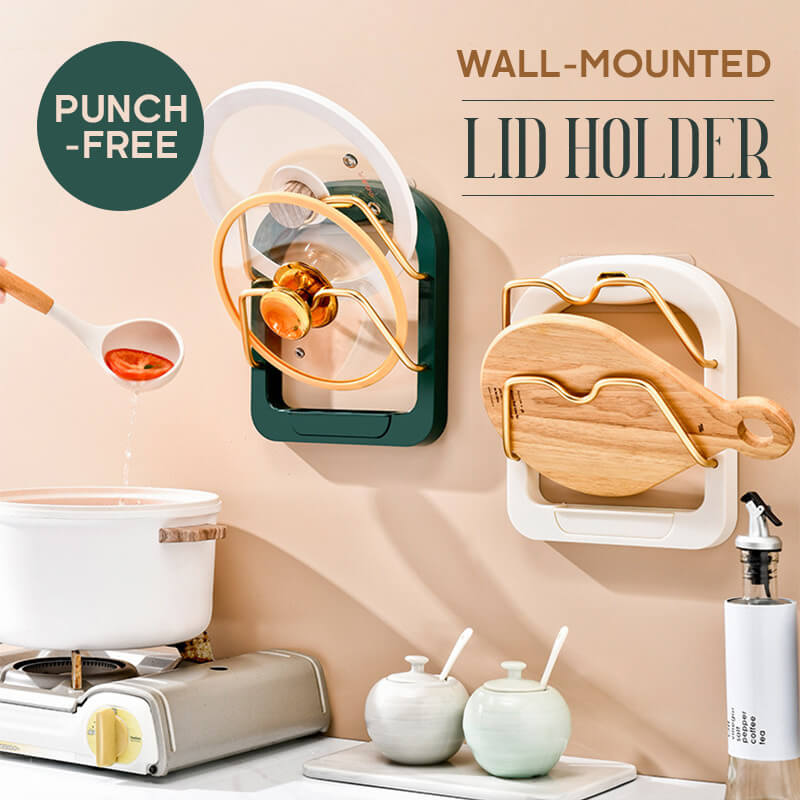 Punch-free Wall-mounted Lid Holder – focoor